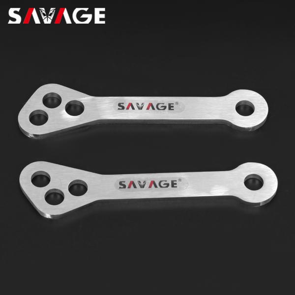 商品名： ローダウンリンクメーカー： SAVAGE適合：GSR750  2011-2016SV650  2017-2023SV650X  2019-2023      グラディウス  2009-2015ローダウン量：2~3cm材質： 304...