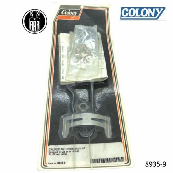 オーダー ナンバー：8935-9OEM HD Number：NEW HD Number：8935-9 Colony コロニー キャリパー アンチ バイブレーション キット ハーレーダビッドソン 1973年-80年 FL FX CALIPER...