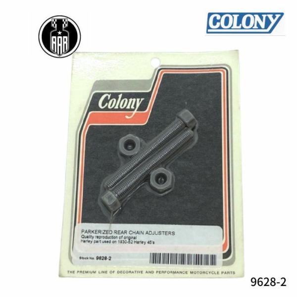 オーダー ナンバー：9628-2OEM HD Number：NEW HD Number：9628-2 Colony コロニー パーカーライズド リアチェーン アジャスター ハーレーダビッドソン 1930-52年 45モデル 750cc PA...