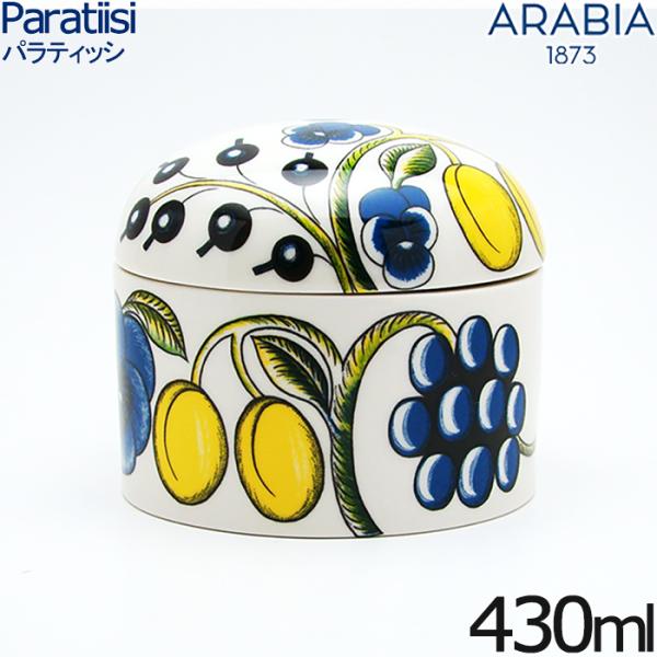 アラビアを代表するパターンとなったこのパラティッシは、1969年に発表されました。パラティッシとはフィンランド語で「楽園」を意味します。描かれているフルーツは「楽園」でしか手に入らないのでしょうか？幅：115mm　奥行：105mm 高さ：1...