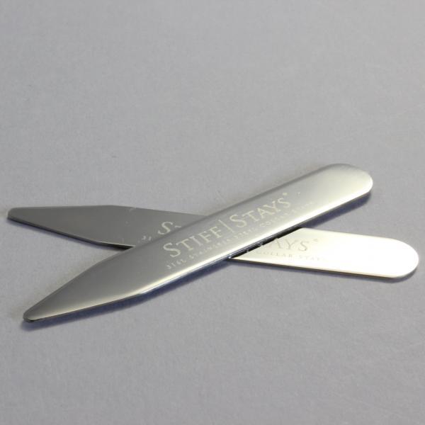 Ｓtiff stays製厚さ0.7ミリ　お試しカラーキーパー　ステンレス製1組（2本）　7cm--1組又は6.4cm--1組　最も人気のサイズ揃える幅寸法は1.0ｃｍです。【隠れたおしゃれ】【有ると便利】【プラスチック物足りない】【クリーニ...