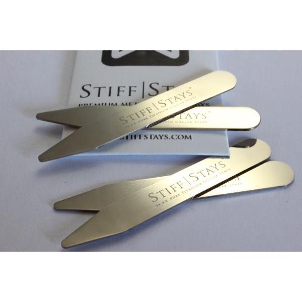 幅寸法は1.0ｃｍです。【チタンは航空機、医療機関で活躍】【隠れたおしゃれ】【有ると便利】【プラスチック物足りない】【クリーニング補充に】ビジネスマン必須！結婚式、パーティー正装でもワイシャツ（Ｙシャツ）の襟元（衿元）をピン。大人の身だしな...