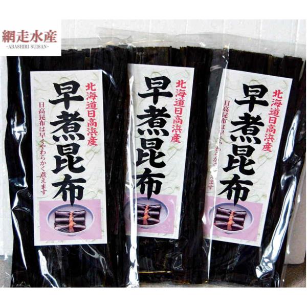 □ 商品説明 □●だし　●煮物　早煮昆布です。だしはもちろんですが具材に適しており、昆布のおいしさと栄養をまるごとお楽しみ頂けます。煮上りが早いのでご家庭用にぴったりです。おでんの中に入れる結び昆布を作るのにも最適です。□ 内容量 □●得々...