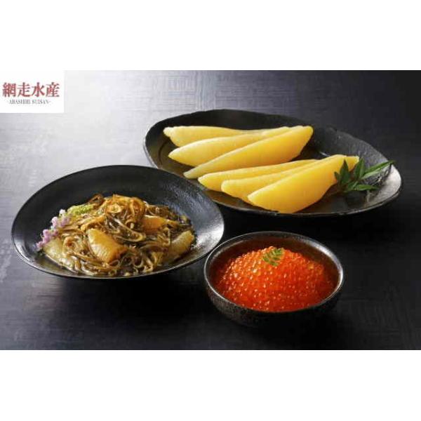 □ 商品説明 □海の宝石いくら、秘伝のタレで漬け込んだ自慢の味付け数の子、上質の数の子を使用しさらに美味しくなった極上数の子松前漬。人気の3品をバラエティ豊かな魚卵のセットが新登場！ご贈答にもススメめのご飯がススム極上の逸品です。□ 内容量...