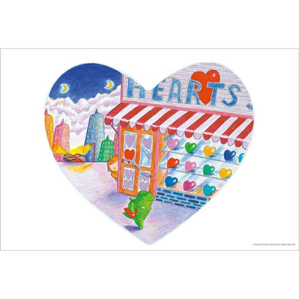 商品名： シャドープリント HEART SHOP メール便/宅配便可品　番： 3dk-i001サイズ： 約100×148mm素　材： 紙容量： プリント5枚入詳　細： テキスト付