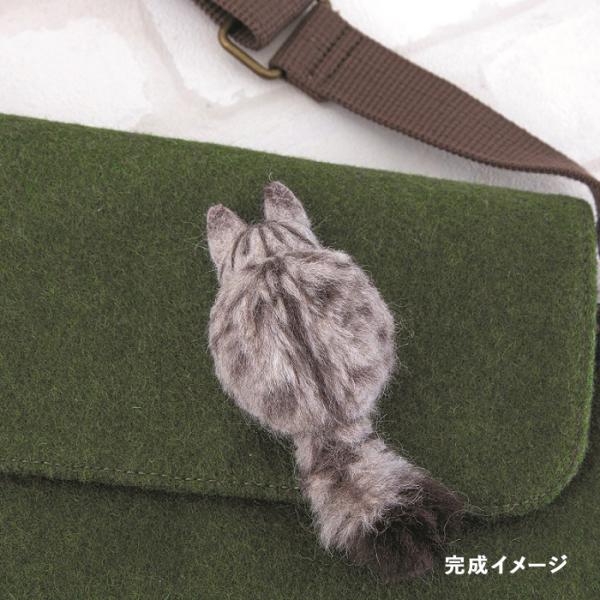 商品名： フェルト羊毛キット ハマナカ ニードルフェルトでつくる 植毛入門キット サバトラのブローチ メール便/宅配便可品　番： h441-648サイズ： 仕上がりサイズ：全長 約12.5cm※ニードルの刺し加減によって大きさは変わってきま...