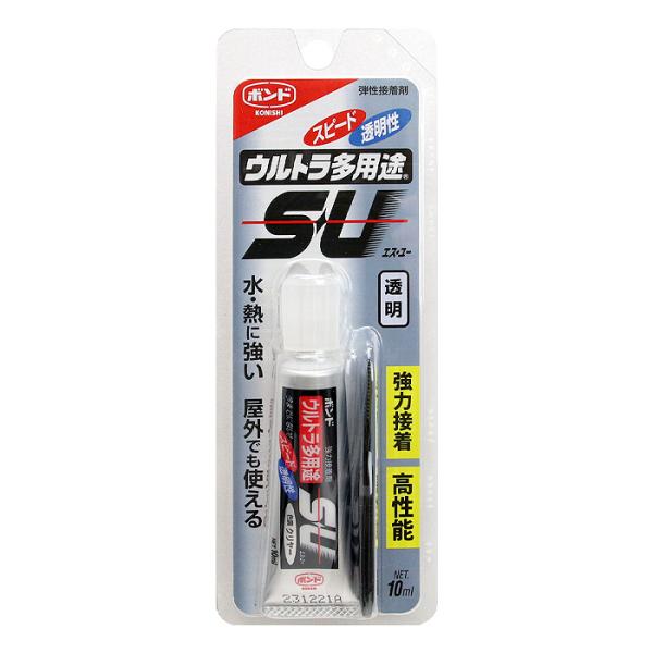 コニシ ボンド プラスチック ハンドメイド 手芸 クラフト 多用途 強力 弾性接着剤 透明