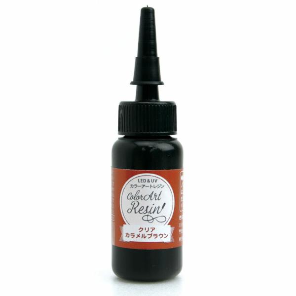 新色クリアカラーが登場！！LEDランプ、UVランプで硬化する一液性のカラーレジンハードタイプ。ボトルのまま手軽に立体的なデコレーションができます。内容量:10g