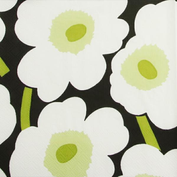 商品名： マリメッコ ペーパーナプキン ウニッコ ブラック 2枚入 メール便/宅配便可品　番： mrl552607サイズ： 約33×33cm詳　細： 2枚入