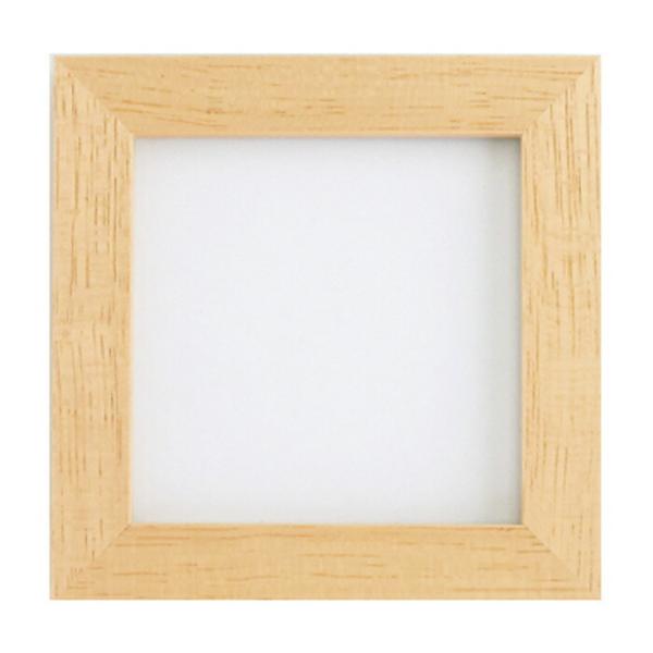 商品名： オリムパス 刺しゅう額 白木品　番： w-50サイズ： 外径:約11×11cm 内径:約8×8cm【 刺しゅう布・額 】一覧はこちら