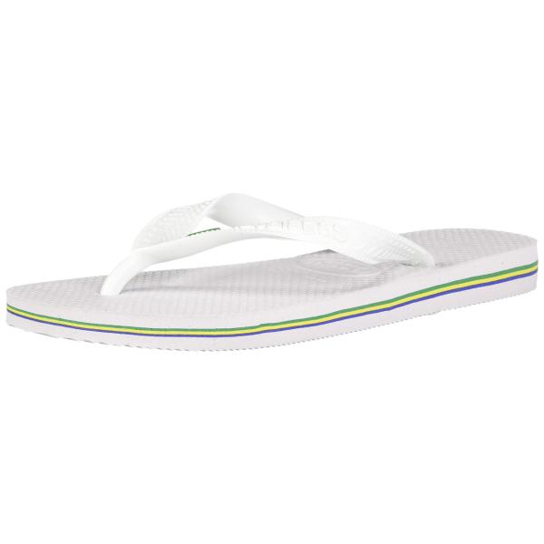 商品名: [ハワイアナス] Men's Brasil White Sandal - 9M Havaianas Women's Brazil Flip Flop Sandal, White, 11/12 M USブランド: havaianas...