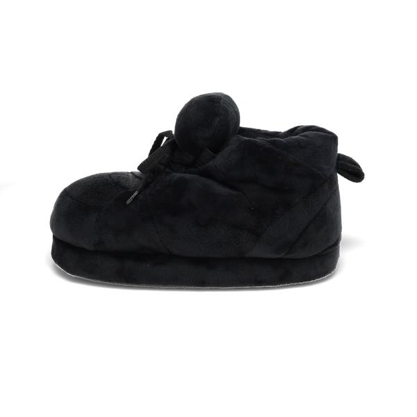 商品名: Happy Feet メンズ US サイズ: 2. MD - W 5.5-7.5, M 4.5-6.5 カラー: ブラック Happy Feet Slippers Standard Sneaker Slippers for Men...