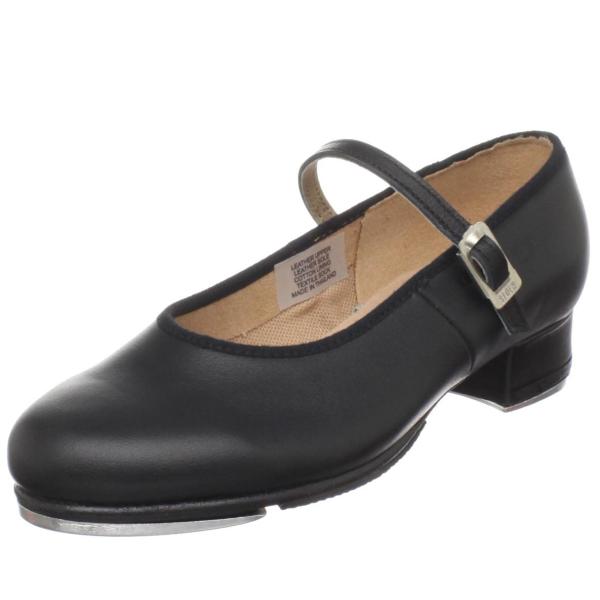 商品名: Bloch Dance ガールズ タップオン レザー タップシューズ US サイズ: 1.5 Little Kid カラー: ブラック Bloch Girl's Tap Shoe, Black, 1.5 X US Little K...