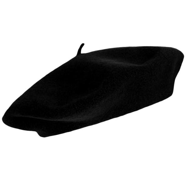 商品名: CoverYourHair 大人用ウールベレー帽 フレンチスタイル CoverYourHair Black Beret ? French Beret Hat ? Artist Hats ? Fashion Parisian Sty...