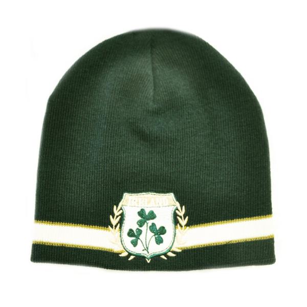 商品名:  Green Ireland Shamrock Crest Knit Hatブランド: Carrolls Irish Gifts商品サイズ: One Size高さ: 20.7cm横幅: 20.1cm奥行: 4.4cm重量: 60g...