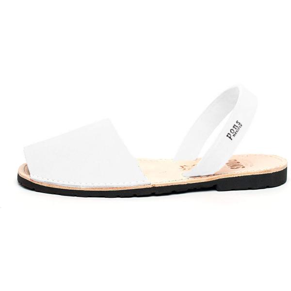 商品名: Pons 510 Avarcas クラシックスタイル レディース, ホワイト, 9 Pons 510 - Avarca Classic Style Women - White - Size 39 (US 9)ブランド: Pons商...