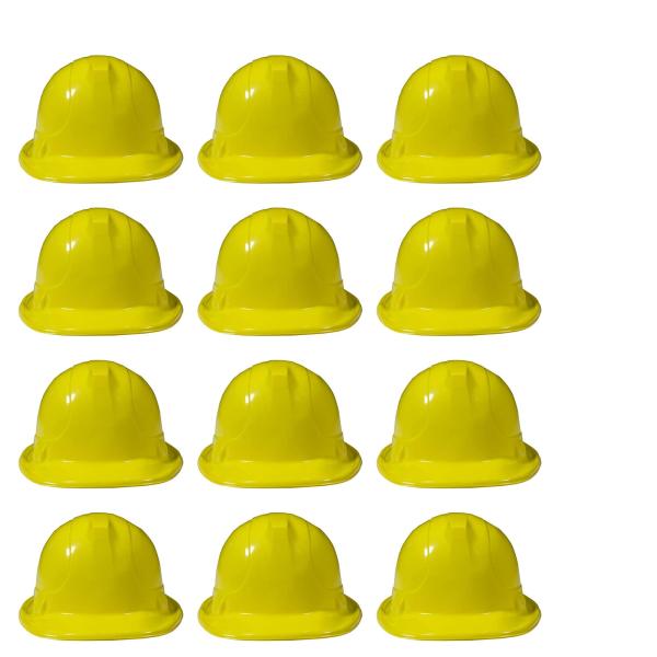 商品名: グリーン構造帽子 - 12個パック イエロー 1 Windy City Novelties 12 Pack Yellow Construction Hats |In Bulk| Construction Worker Costum...