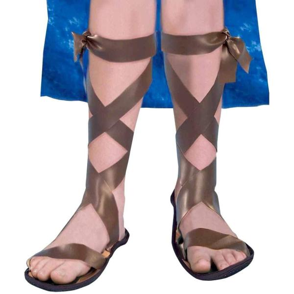 商品名: Forum Novelties Roman Costume Sandals, One Color, Child Medium by Forum Novelties [並行輸入品] Rubie's Child's Forum Rom...