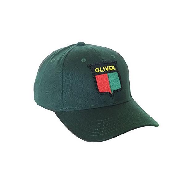 商品名: J &amp; D ProductionsヴィンテージOliver分割シールドロゴ緑ハットwith Solid Back J&amp;D Productions Vintage Oliver Split Shield Logo G...