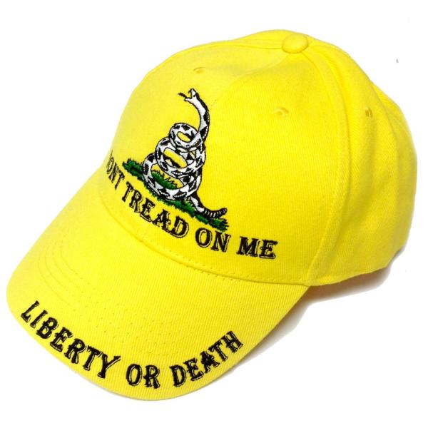 商品名: Eagle Emblems CP00702 Don't Tread On Me Design Cap Yellow Don't Tread on Me Baseball Style Hatブランド: Eagle Emblems I...