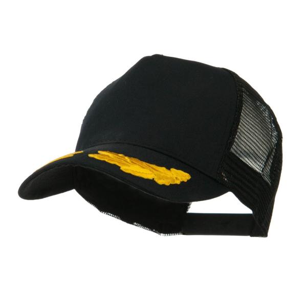 商品名:  e4Hats.com 5 Panel Mesh Back Gold Oak Leaves Patch Cap - Black OSFMブランド: e4Hats.com商品サイズ: One Size高さ: 8.382cm横幅: 1...