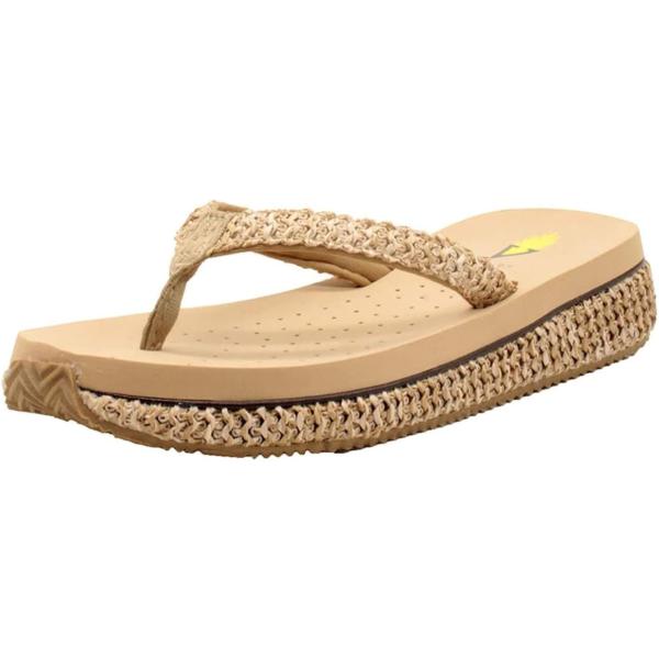 商品名: Volatile レディース パラオ ウェッジサンダル, ナチュラル, 24 VOLATILE Women's Palau Flip Flop Sandal Wedge, Natural, 8ブランド: VOLATILE商品サイズ...