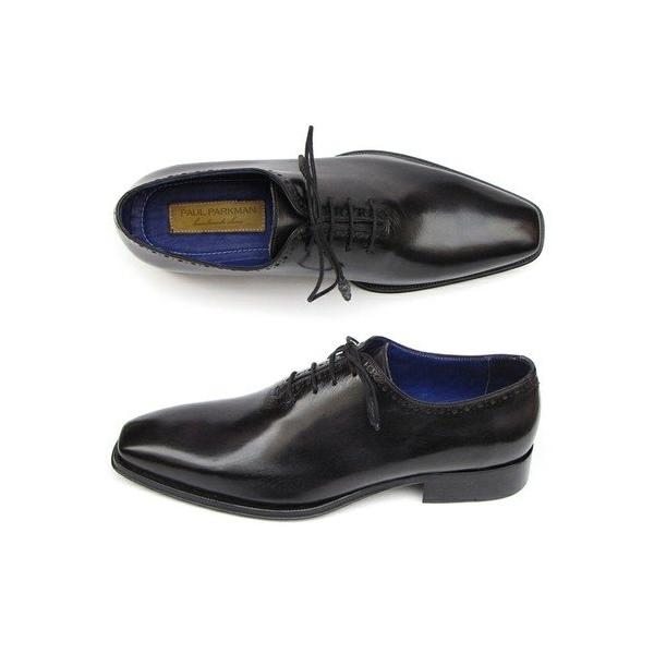 商品名: Paul Parkman メンズ プレーン トゥ オックスフォード ホールカット ブラック Paul Parkman Men's Shoes Plain Toe Oxfords Whole-Cut Black Leather Sh...