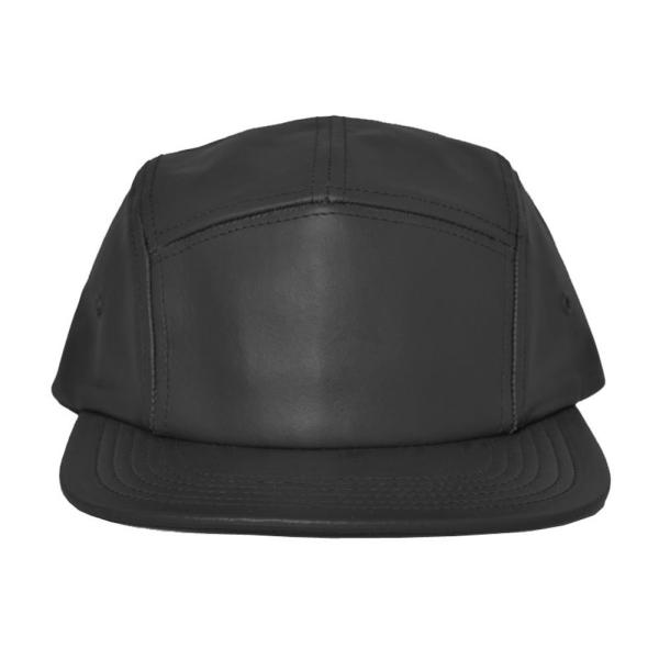 商品名: 牛革レザー5 Panel Camp Cap Made in USAさまざまな色 カラー: ブラック Cowhide Leather 5 Panel Camp Cap Made in USA (Black)ブランド: Emstate...