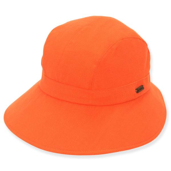 商品名: Sun N' Sand HAT レディース Sun N' Sand Womens Cotton Sun Hat with Elastic Draswrting Sizer/Trim (D. Orange)ブランド: Sun N' ...