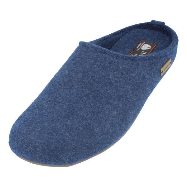 商品名: HAFLINGER ユニ フェルトスリッパ | Everest Fundus, ブルー, ブラウジーンズ 72, 7 Women/5 Men HAFLINGER Men's Low-Top Slippers, Blau Jeans...