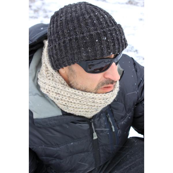 商品名: DOHM(ドーム) オットー 606 コール Icebox Knitting Dohm Otto Coal Winter Wool Hat Skull Cap Beanie for Men and Women, Medium-La...