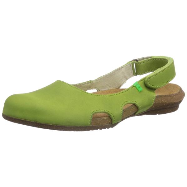 商品名: El Naturalista レディース N413 Wakataua フラットサンダル, グリーン, 6 El Naturalista Women's Sandal N413 Wakataua Green 6 USブランド: El...