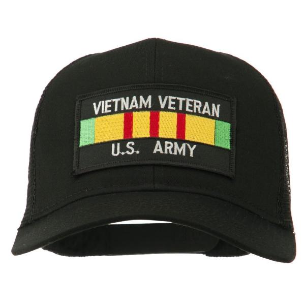 商品名: e4Hats.com ベトナム海軍退役軍人パッチメッシュキャップ, ブラック, One Size e4Hats.com Vietnam Army Veteran Patched Mesh Cap - Black OSFMブランド:...