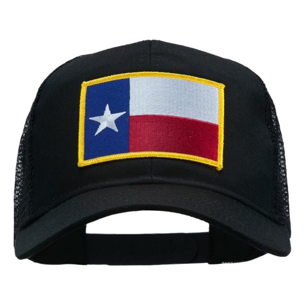 商品名: E4hatsテキサス州国旗メッシュキャップ - ブラックOSFMパッチ e4Hats.com Texas State Flag Patched Mesh Cap - Black OSFMブランド: E4hats商品サイズ: One...