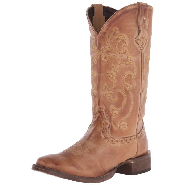 商品名: [Roper] レディース カラー: ブラウン Roper Womens Lindsey Boot, Tan, 8ブランド: Roper商品サイズ: 8高さ: 38.7096cm横幅: 32.9946cm奥行: 12.3952cm...