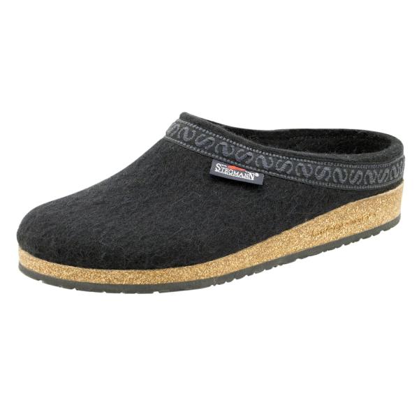 商品名: Stegmann メンズ ウールフェルトクロッグ コルクソール US サイズ: 9 カラー: ブラック Stegmann Men's Wool Felt Clog with Cork Sole,Black,9 M USブランド: ...