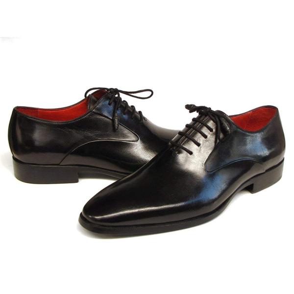 商品名: ポール・Parkmanメンズブラックオックスフォードレザーアッパーandレザーソール靴(ID # 019?) カラー: ブラック Paul Parkman Men's Black Oxfords Leather Upper and...