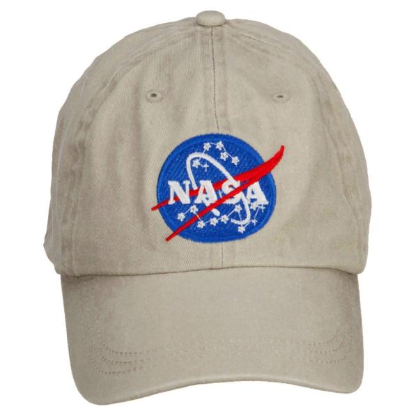 商品名: e4Hats.com NASA Insignia 刺繍入り ウォッシュドキャップ US サイズ: One Size カラー: ベージュ e4Hats.com NASA Insignia Embroidered Washed Cap...
