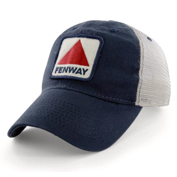 商品名: Fenwayパッチ"ハンドルバー( "メッシュTrucker Navy帽子by Chowdaheadz Chowdaheadz Fenway Patch Townie Mesh Trucker Navy Hatブランド: Chow...