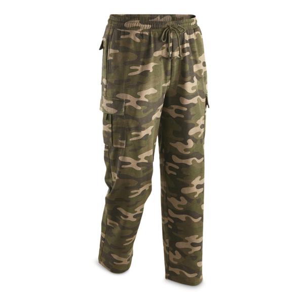 商品名: ガイドギアフリースカーゴパンツ Guide Gear Cargo Joggers Men’s Sweatpants, Camo Pants, Jogger Pantsブランド: Guide Gear商品サイズ: 3X-Large高...