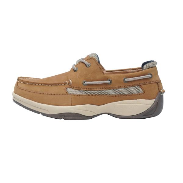 商品名: Ped-Lite メンズ US サイズ: 14 2E US カラー: ブラウン Ped-Lite Men's Neuropathy Fashion Boat Shoe - Oliver Tan|Lace|14Wブランド: Ped-...