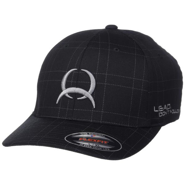 商品名: Cinchブラック格子柄フレックス・フィットボールキャップグレーロゴ カラー: グレー Cinch Men's Flexfit Cap with Emboidery, Black/Grey, L/XLブランド: Cinch商品サイ...