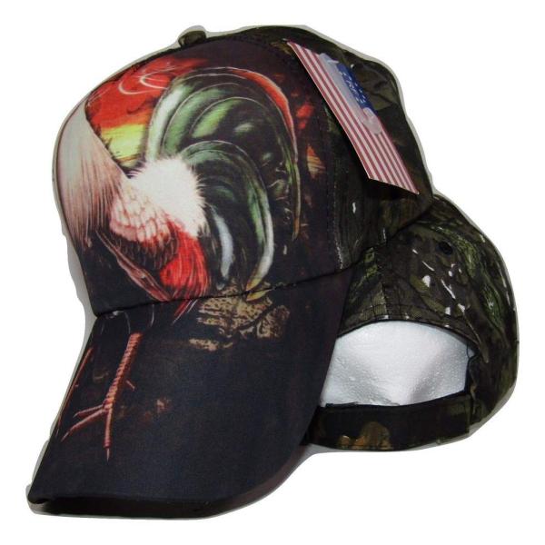 商品名:  RFCO Chicken Rooster #1 Camo Camouflage Printed Cap Hatブランド: RFCO商品サイズ: One Size商品番号: 色: Multi素材: Attribute not ap...