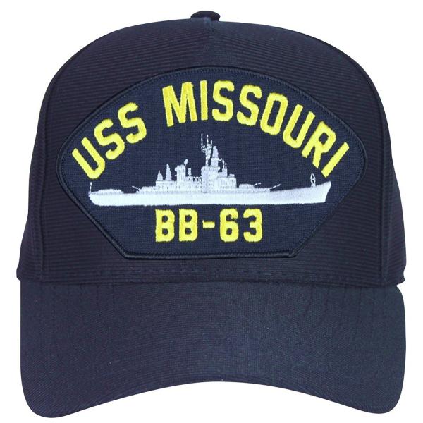 商品名: USS ミズーリ BB-63 ベースボールキャップネイビーブルーアメリカ製 USS Missouri BB-63 Baseball Cap. Navy Blue. Made in USAブランド: Armed Forces Dep...
