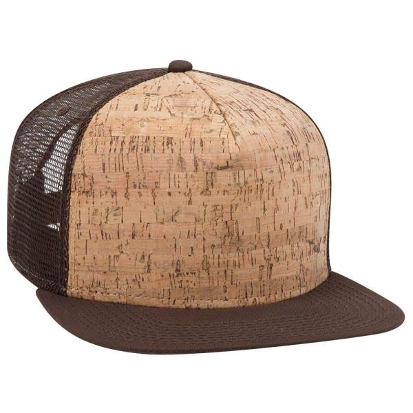 商品名: OTTO HAT メンズ US サイズ: OSFM OTTO Cork Flat Visor SNAP 5 Panel Mesh Back Trucker Snapback Hat - D.Brn/Cork/D.Brnブランド: ...