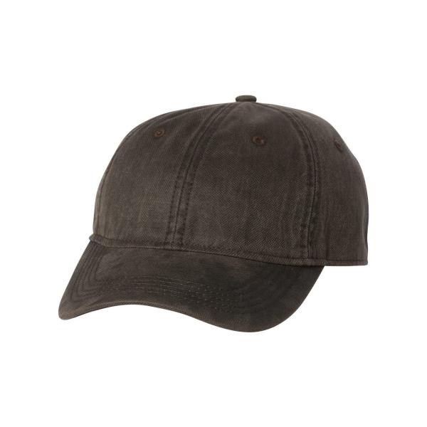 商品名: DRI Duck - Foundry Waxy キャンバスキャップ - 3748 Adjustable ブラウン DRI Duck 3748 Men's Foundry Waxy Canvas Cap Brown One Size...