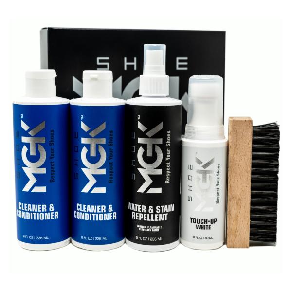 商品名: [SHOE MGK] ユニセックス - 大人 靴クリーナー - 靴保護 - MVP キット - スニーカー クリーナー キット - キャンバス、スエード、白、アスレチックを含むすべての靴の種類に対応するオールインワン MVP 靴ク...