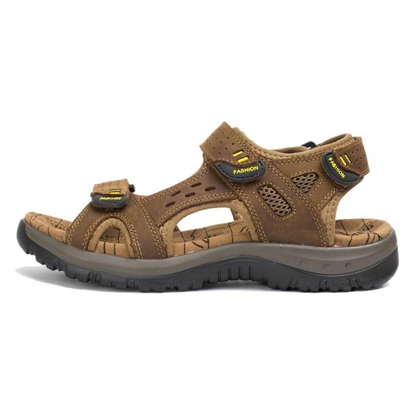 商品名:  AGOWOO Men's Leather Ventilated Hiking Beach Sandals Khaki 45 10.5 D(M)ブランド: AGOWOO商品サイズ: 10.5高さ: 32.639cm横幅: 20.5...