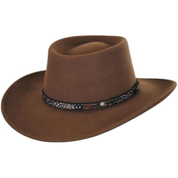 商品名: Stetson Kelso クラッシャブルハット, ドリフトウッド, Medium Kelso Outdoor Hat Driftwood / Mブランド: STETSON(ステットソン)商品サイズ: Medium高さ: 53.1...