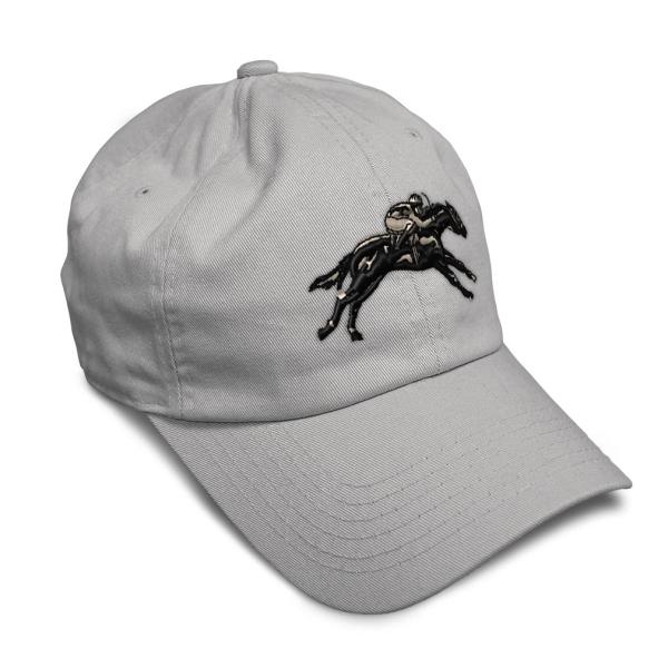 商品名:  Soft Baseball Cap Jokey Horse Race Embroidery Farm and Domesticated Animals Mules Twill Cotton Dad Hats for Men &a...